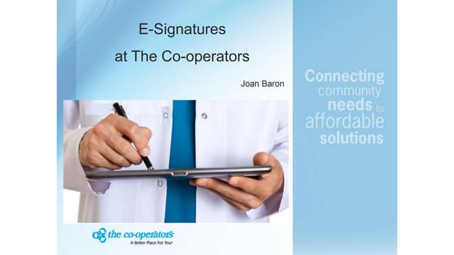 Cap Dat ACORD e-Signatures | PPT