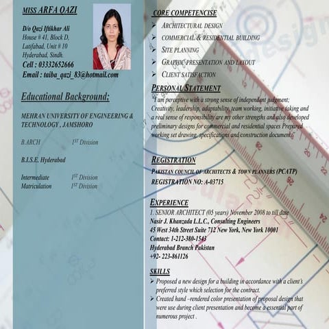 arfa cv' | PDF