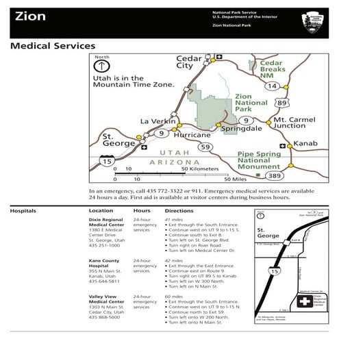 Zion Medical Services 2014 | PDF