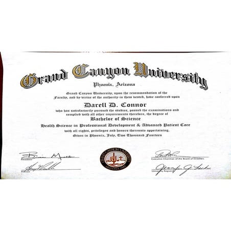 GCU Diploma | PDF