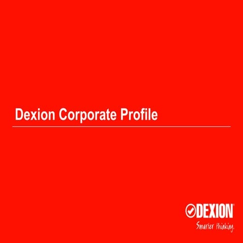 A Dexion Overview A5 | PDF