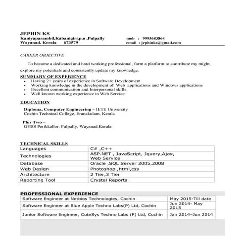saket ranjan cv | DOC