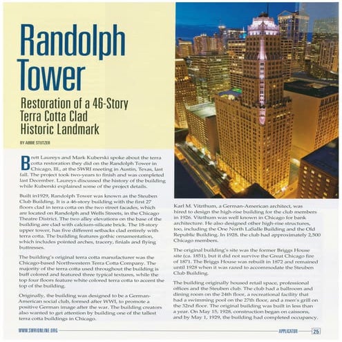 Randolph Towers | PDF