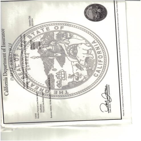 California Department of Insurance License.PDF