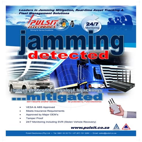 Jamming Mitigation Brochure 2015 Pdf