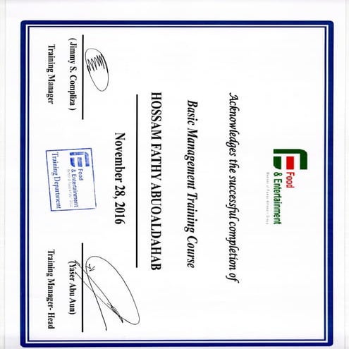 basic management training course | PDF