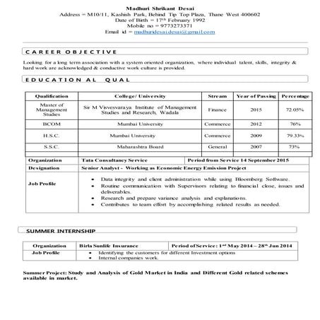 Ashwin Mishra updated cv | DOCX