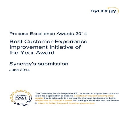 Meet our 2015 1to1 Media Customer Champions! | PDF