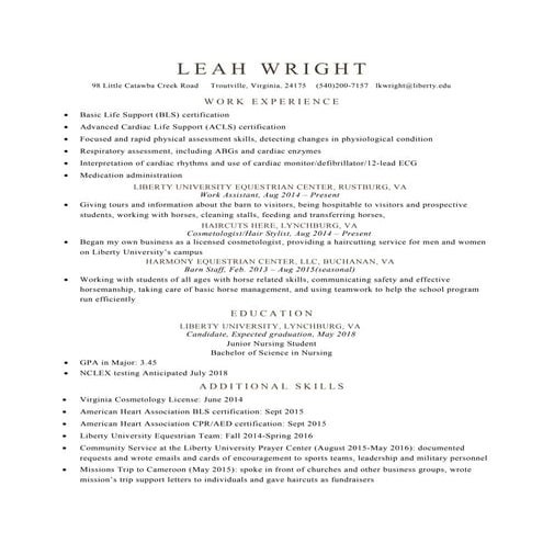 lisa resume | DOCX