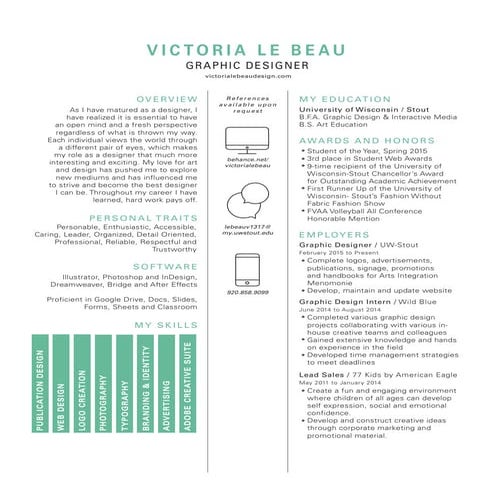 Rebecca Mulkey Resume | PDF