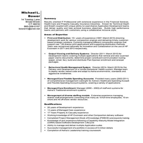 Jon Christian Rutyna Resume | PDF