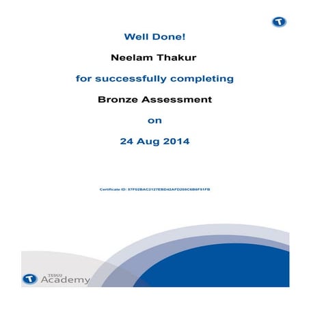 Neelam____Thakur__Bronze_Assessment | PDF