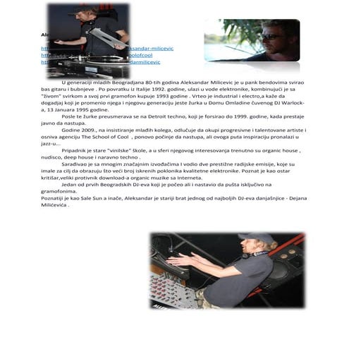 Aleksandar Milićević | DOC