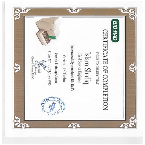 Bio-Rad Variant II and Turbo Training | PDF