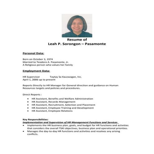 Tami jo m. smith resume | PDF