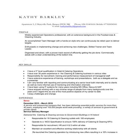 Kathy Barkley presentations