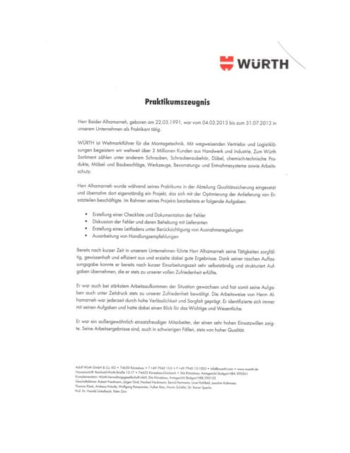 RECOMMENDATION LETTER-HELSINKI UNI | PPT