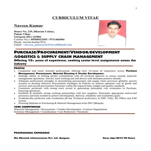 Resume_Naveen_Kumar_03-03-16 | PDF
