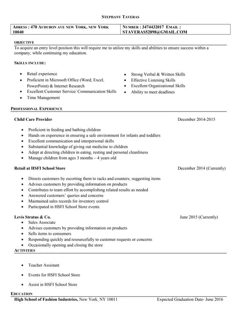 Blake Brooks Resume | DOC