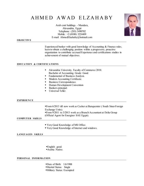 new cv hany | DOC