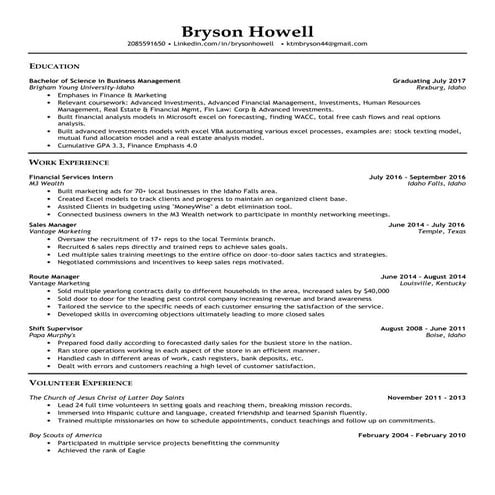 BH_Resume | PDF