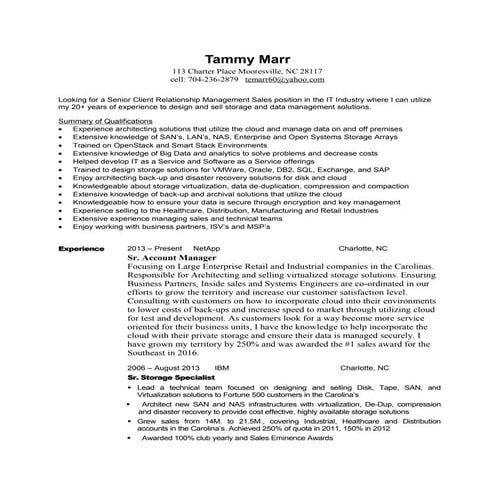Resume for linked in | PDF