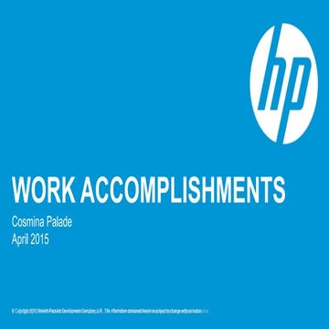 Work-Accomplishments | PPTX
