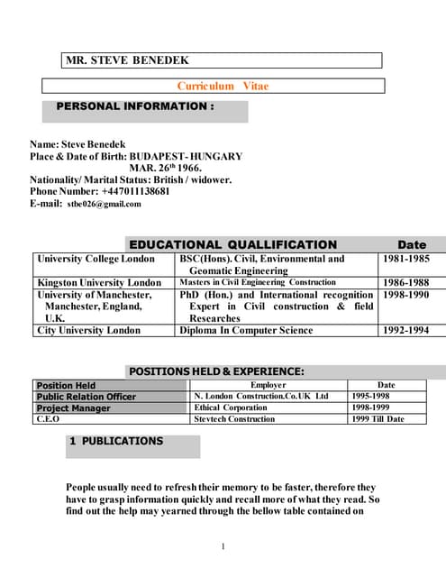 Joseph Duda Presentation | PPT