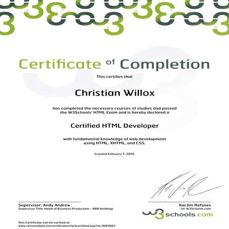 W3schools-HTMLCSS | PDF