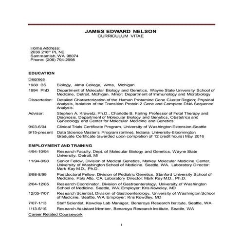 James Nelson CV 33016 | DOCX