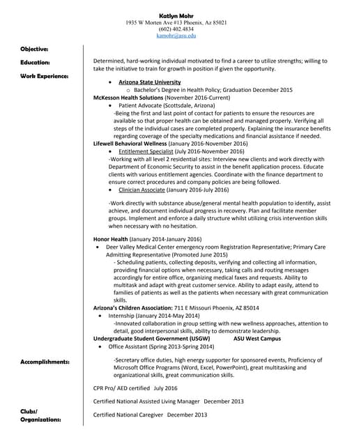 RRT Resume #1 | PDF