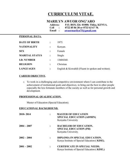 JACK CV updated | PDF