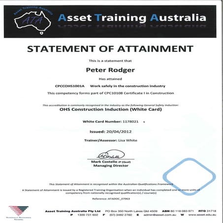Apprenticeship Certificates | PDF