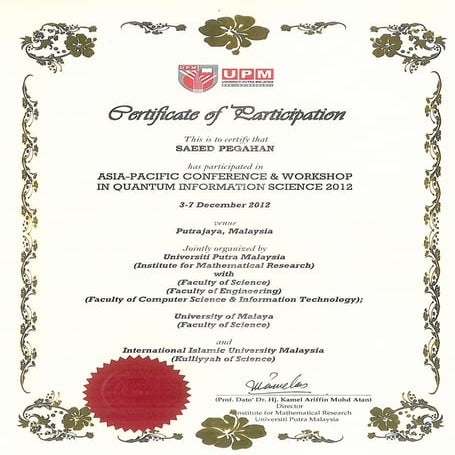 Certificate | PDF