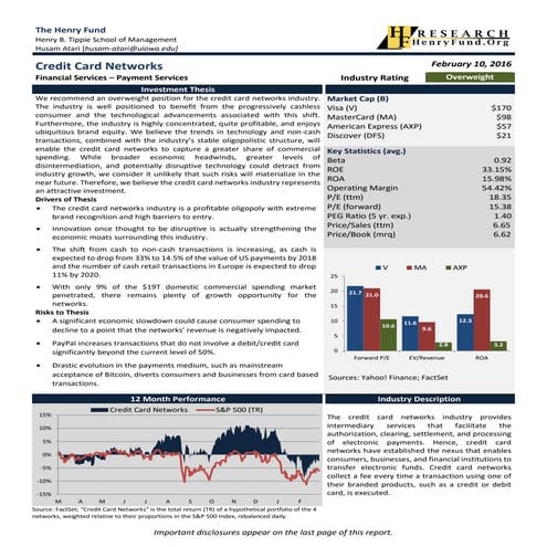 Industry Final | PDF