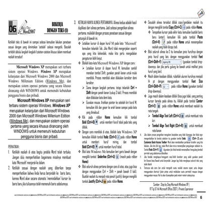 Bekerja Dengan Teks | PPT