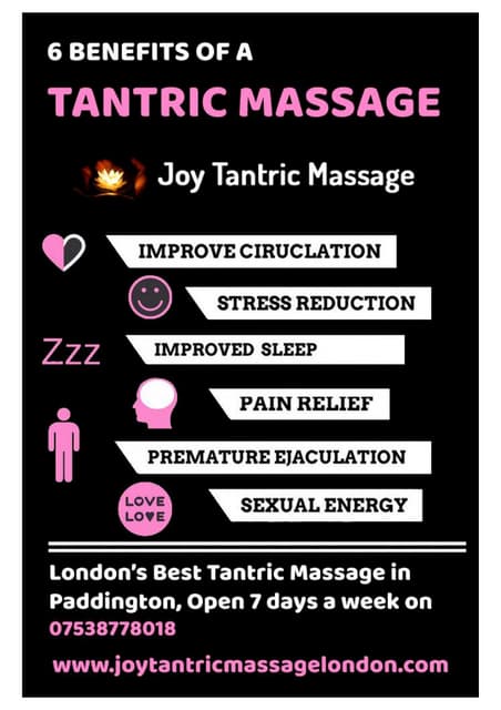 Joy Tantric Massage presentations
