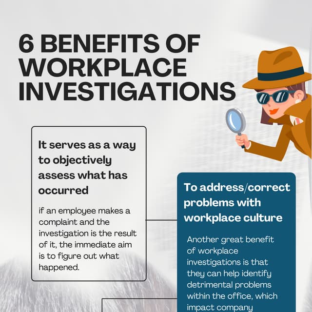 6 Benefits of Workplace Investigations | PDF