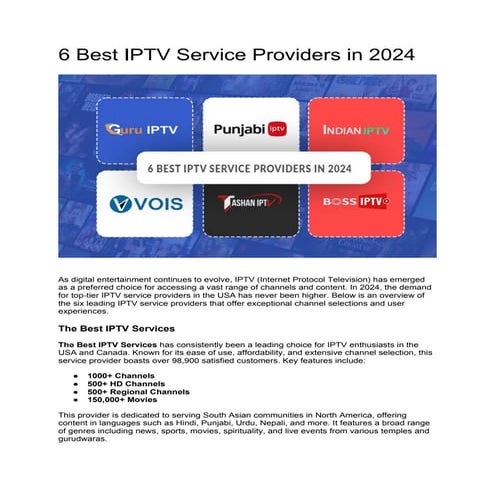 6 Best IPTV Service Providers in 2024.docx