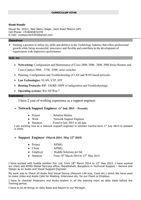 ahmed othman CV | DOC