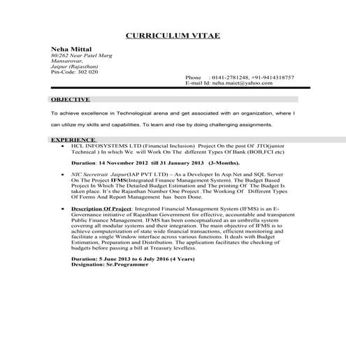 1381498003365_Neha Mittal resume (2) | PDF