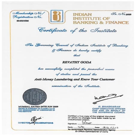 IIBF-AML-Certified | PDF