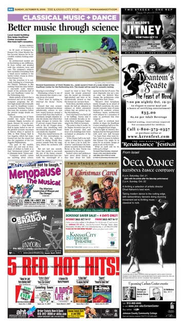 KC Star - Building a great acoustic - story in pictures | PDF