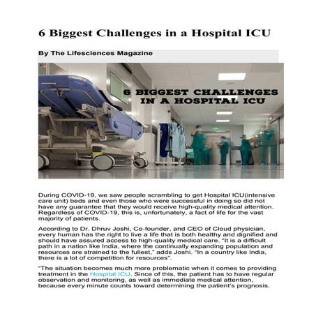 6 Biggest Challenges in a Hospital ICU.pdf