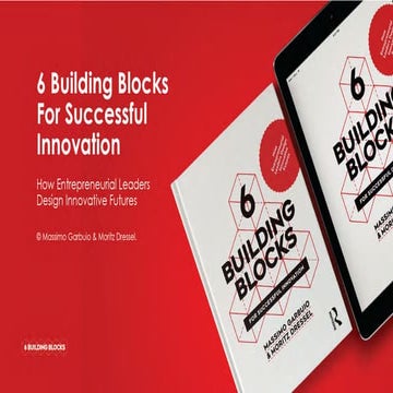 6 Building Blocks Book For Successful Innovation | PPT