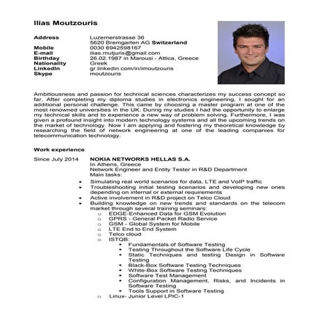 CV_Ilias_Moutzouris | PDF