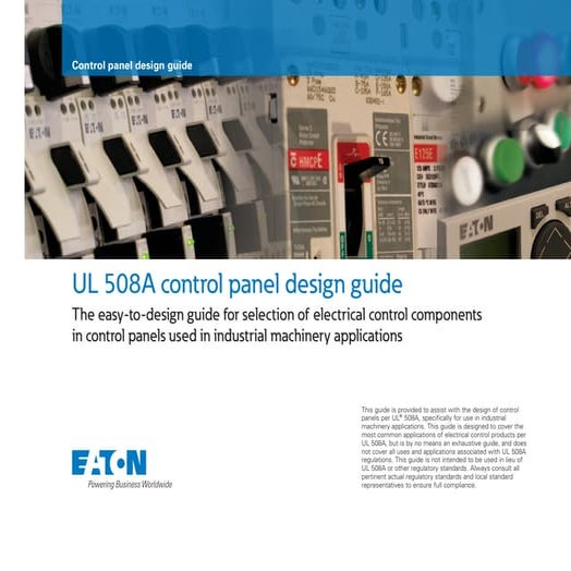 SA08302002E Control Panel Design Guide | PDF