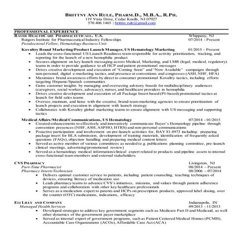 Curriculum Vitae | PDF