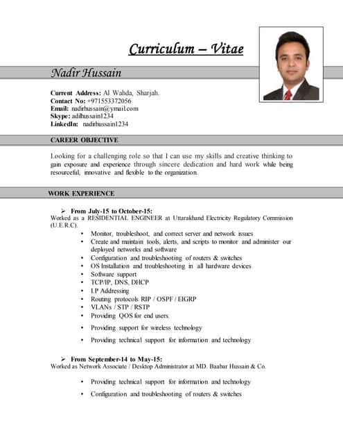 Noman CV | PDF