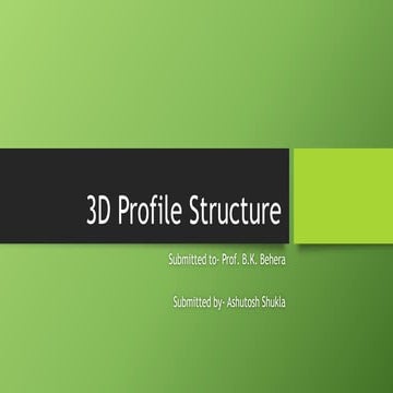 3D Woven Profile Structure | PPTX